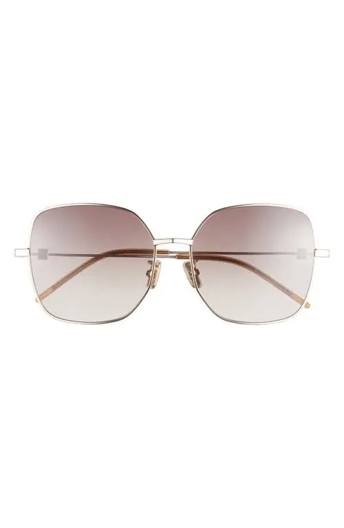 【GIVENCHY】oversized square-frame gold-tone サングラス Givenchy Gv Speed Gradient Square Sunglasses In Gold